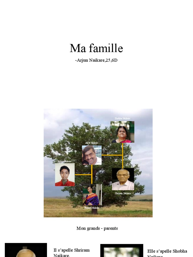 Ma Famille | PDF