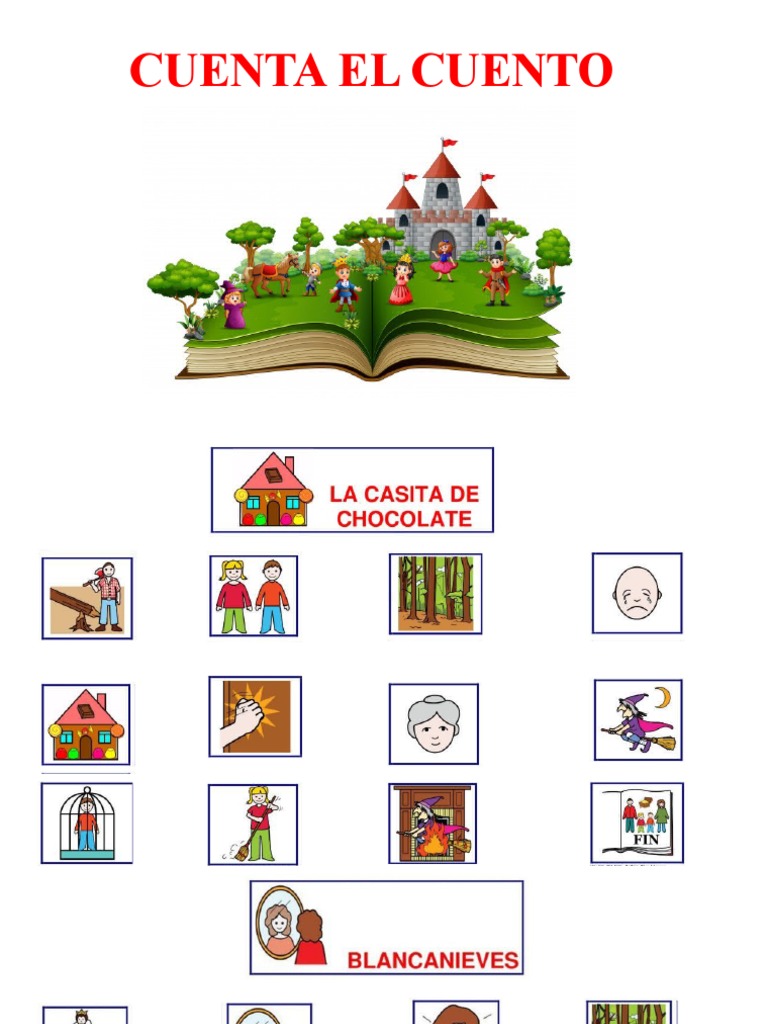 Cuentos Con Pictogramas para Preescolar | PDF