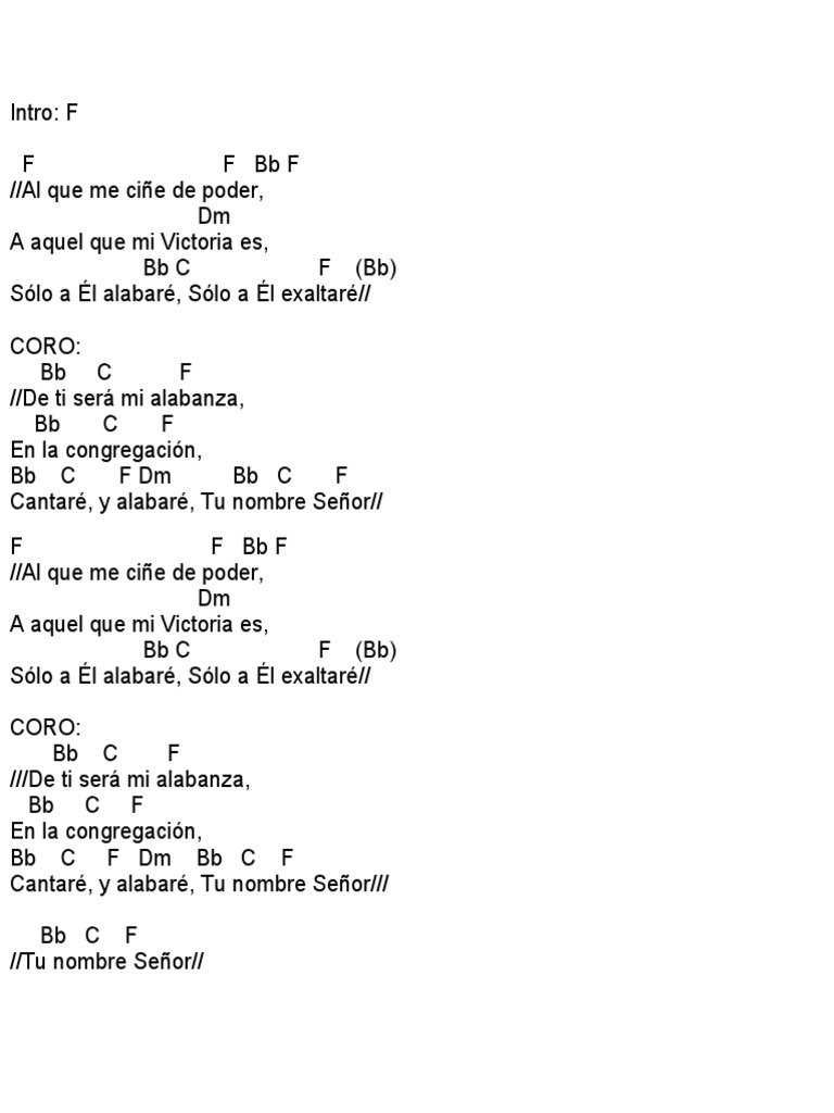 Al Que Me Cine de Poder | PDF