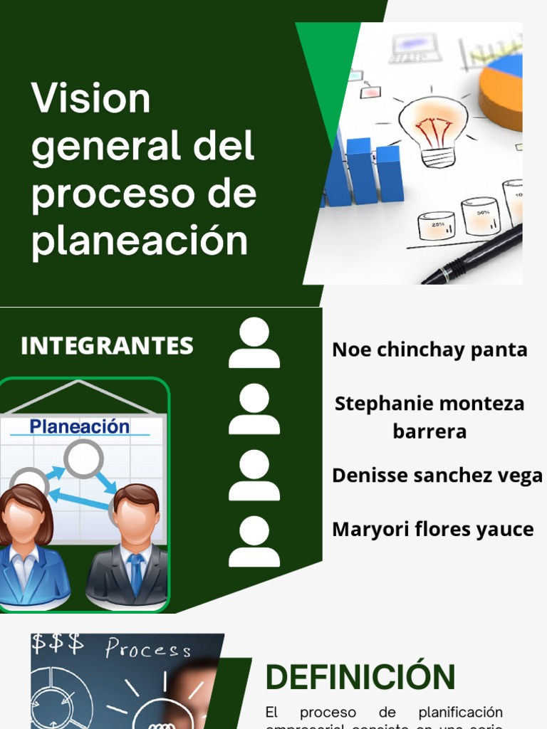 VIsion General Del Proceso de Planeacion | PDF | Planificación