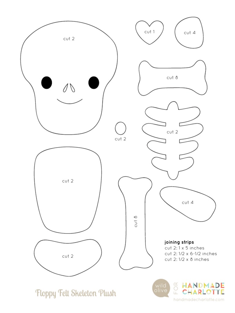 Skeleton Plush Pattern | PDF