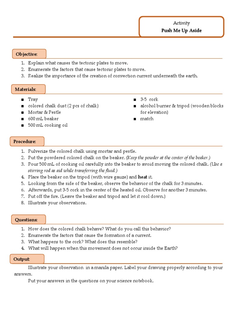 Push Me Up Aside | PDF