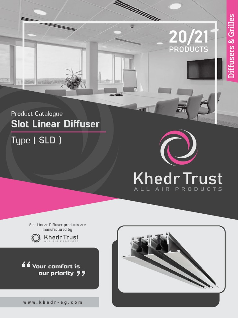 Slot Linear Diffuser Product Guide | PDF
