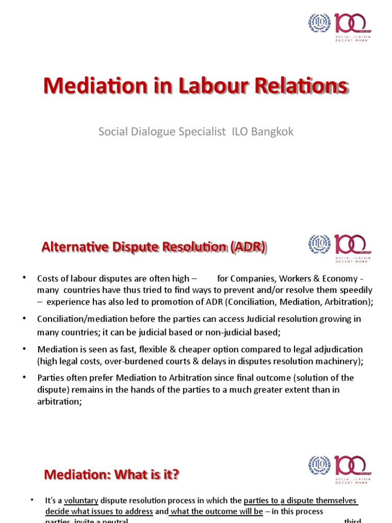 Mediation Theory X Sem | PDF | Mediation | Alternative Dispute Resolution