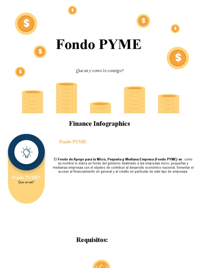Presentacion Del Fondo PYME | PDF | Pequeñas y medianas empresas | Bancos