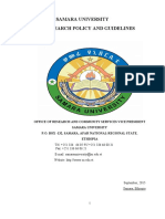 Ethiopian Civil Service University Profile | PDF | Governance | Ethiopia