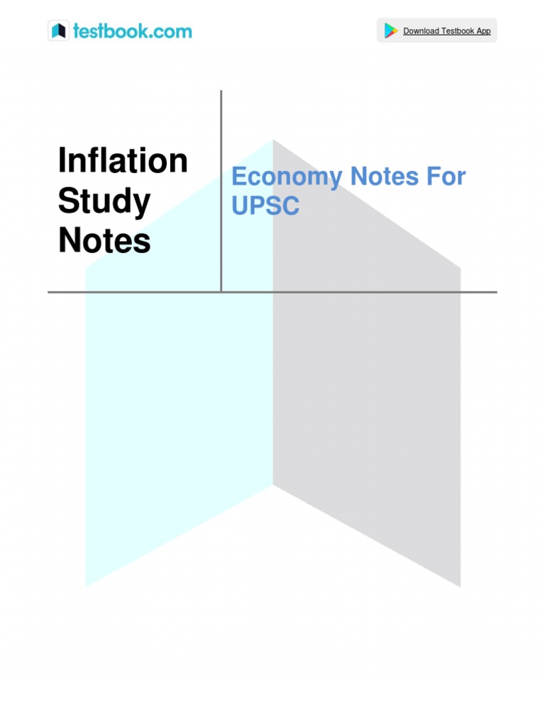 Inflation Study Notes 4d754a22 | PDF