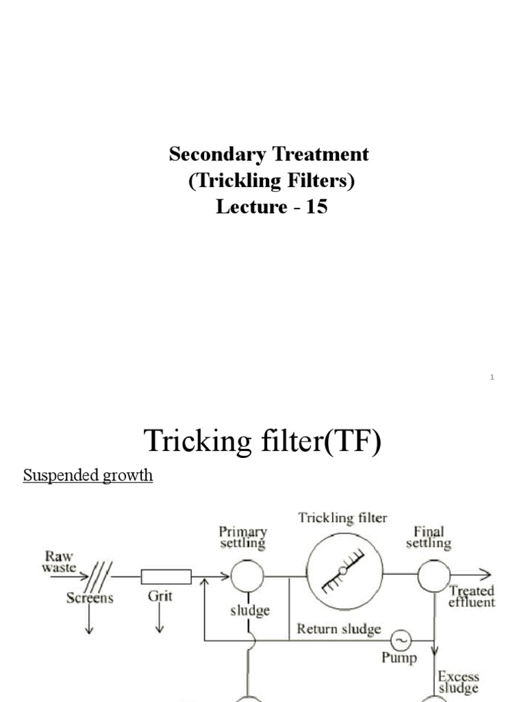 Module - 10 Trickling Filters | PDF