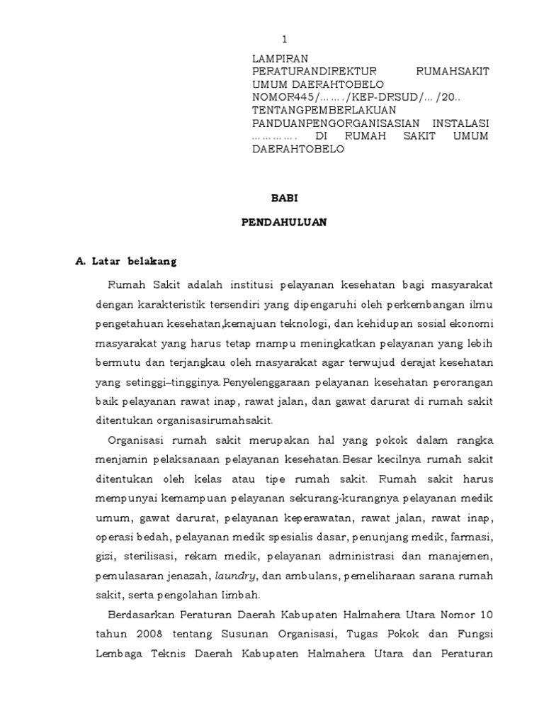 Panduan Pengorganisasian (Bab 1-4) Pak Vinest | PDF