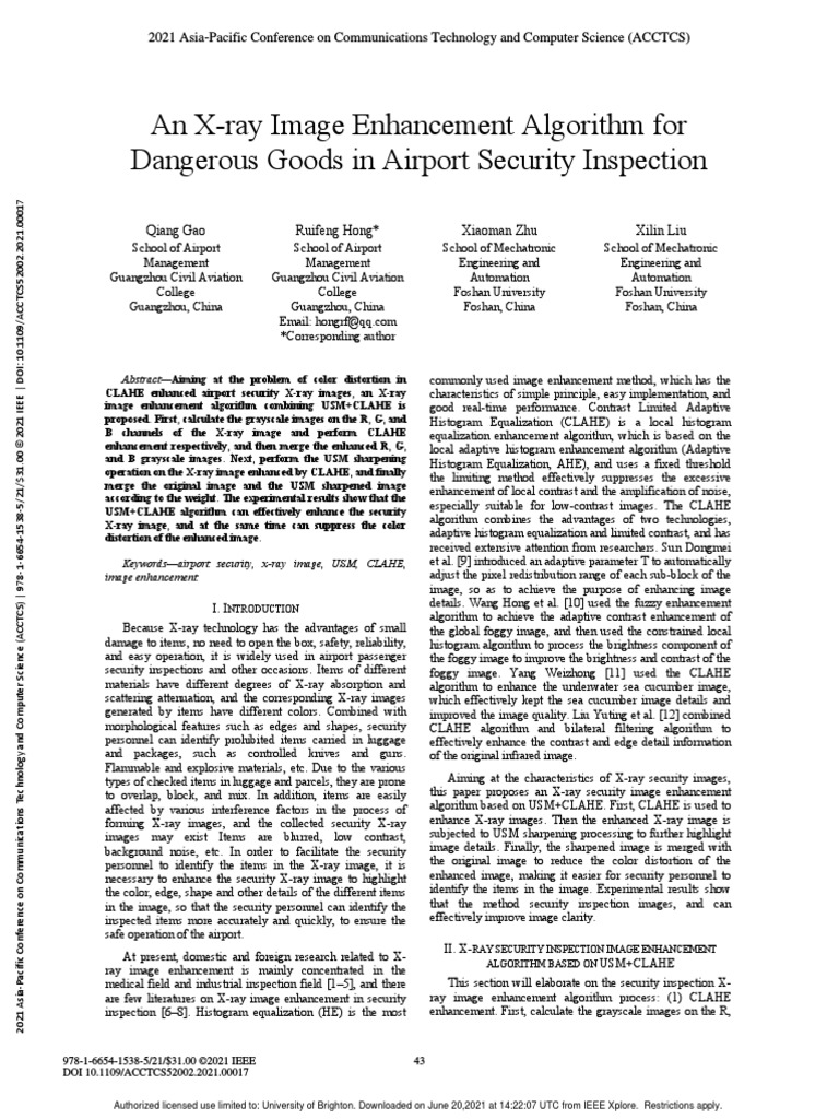 Gao 2021 | PDF | Image Processing | Digital Signal Processing