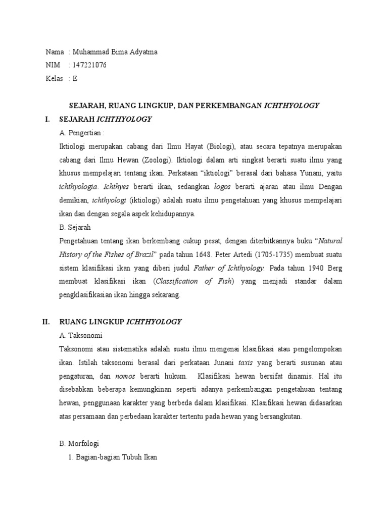 Muhammad Bima Adyatma - NIM 147221076 - Kelas E - Sejarah Ruang Lingkup ...