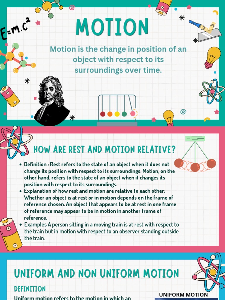 Physics Holiday Homework - Motion | PDF | Science & Mathematics