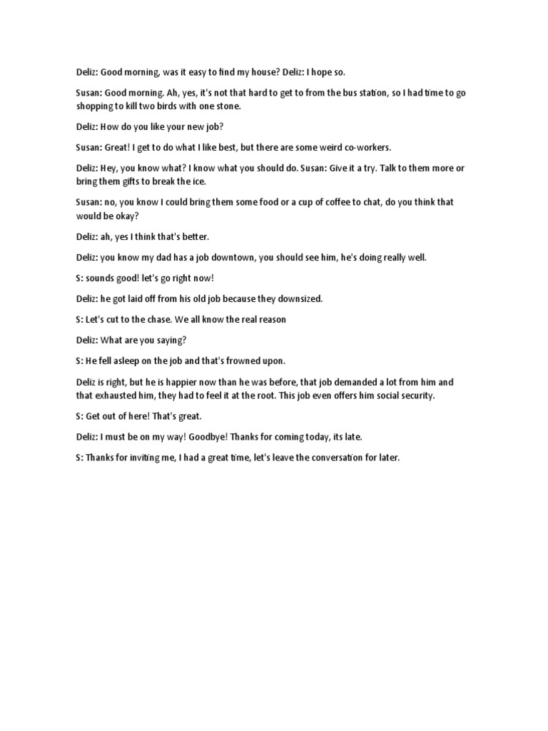 Conversation Tips and Idioms Explained | PDF