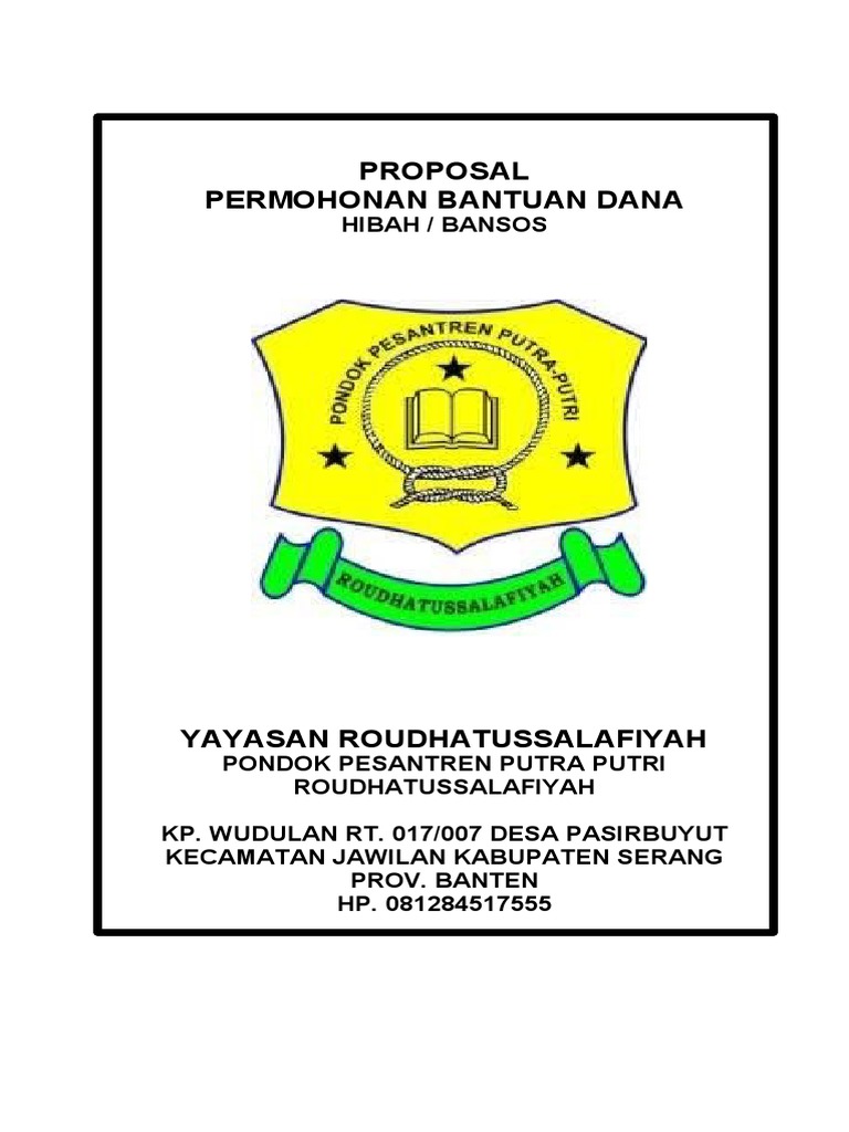 Proposal Hibah | PDF