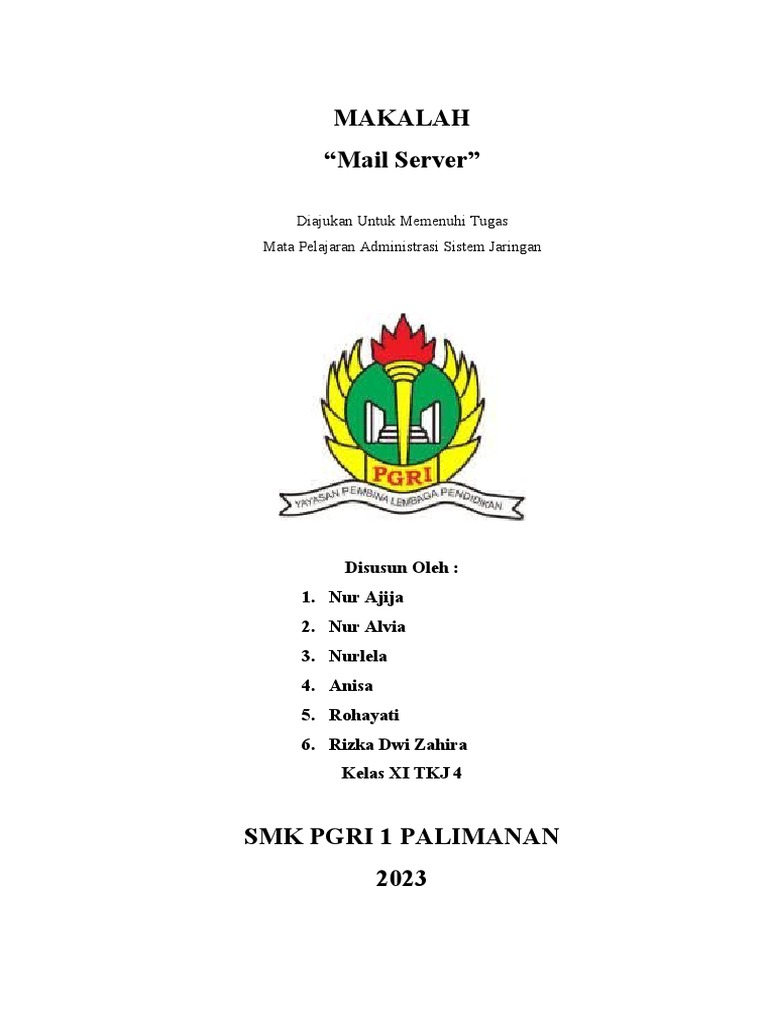 MAKALAH Mail Server | PDF