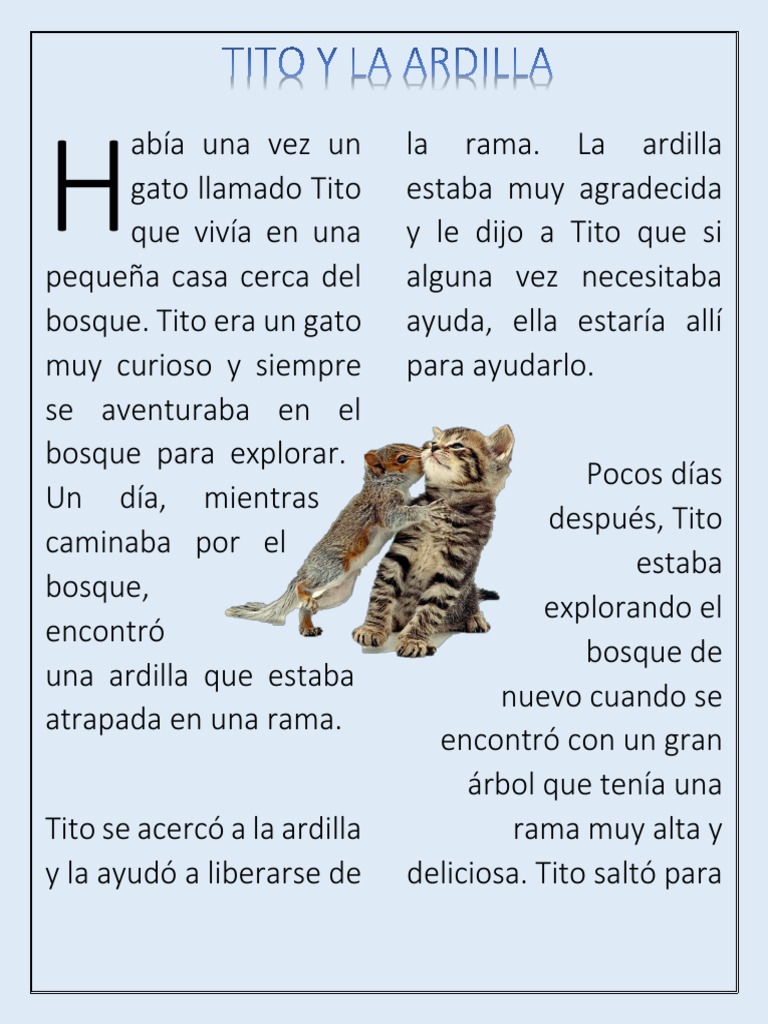 Tito y La Ardilla | PDF