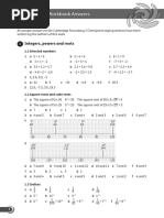 Mathematics Frameworking Homework Book 3 Answers | PDF | Significant ...