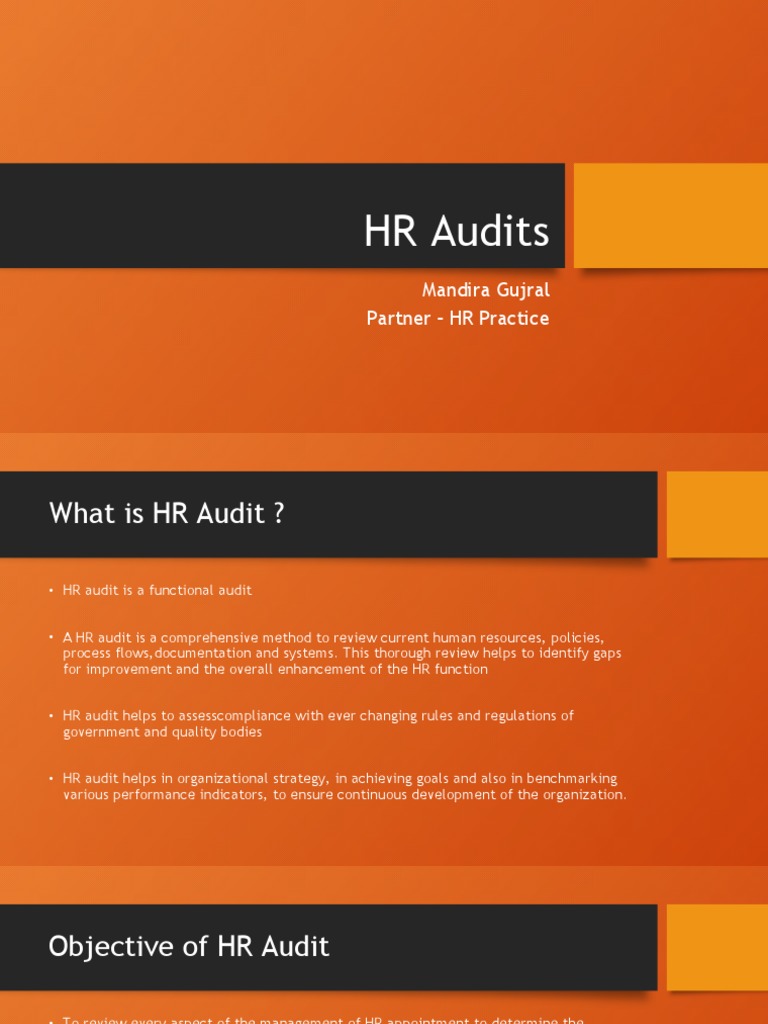 HR Audits | PDF | Audit | Human Resources