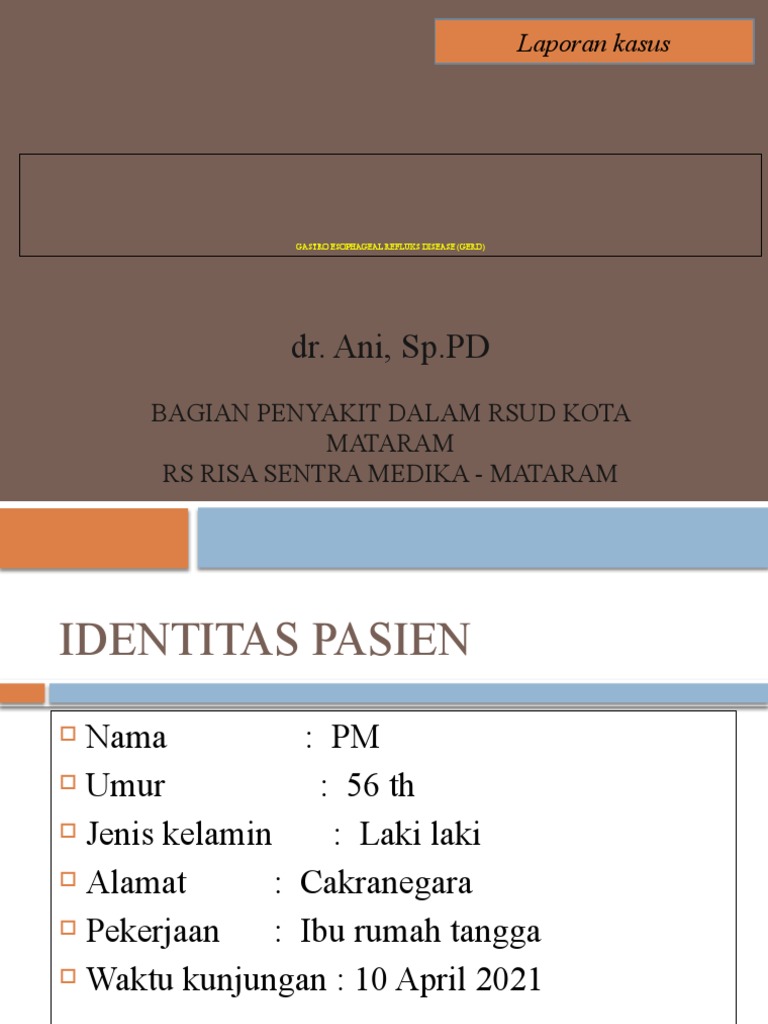 Contoh Presentasi Kasus Gerd I Pdf