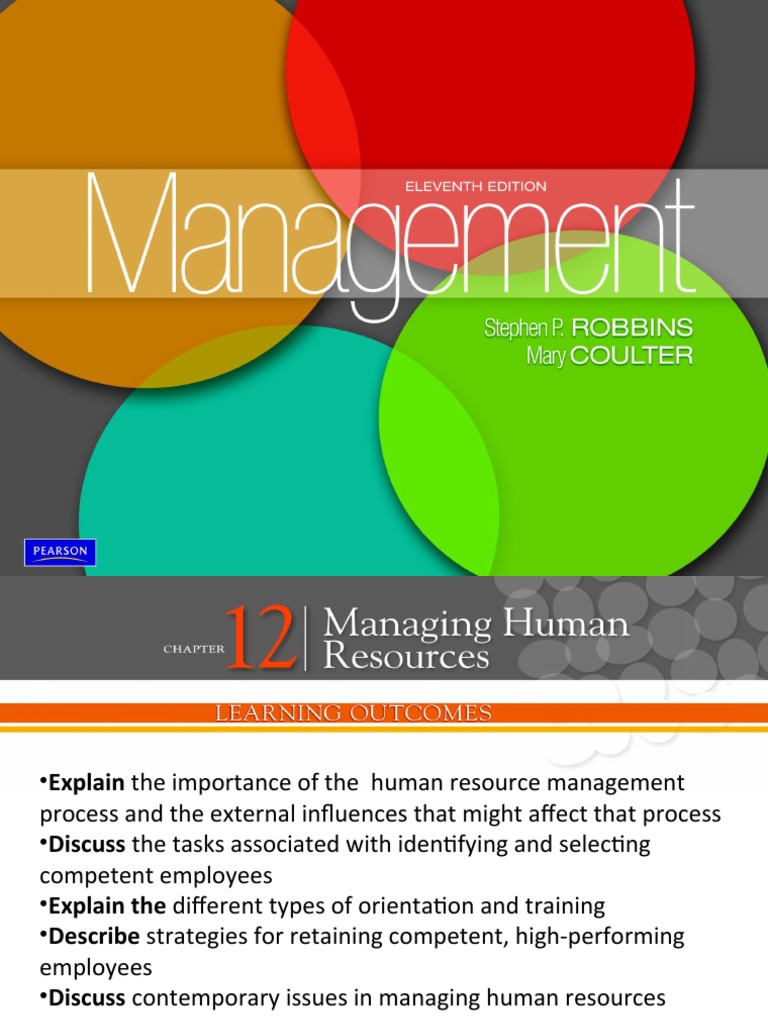 Chapter 12 Managing Human Resources, Robbin Coulter, 11th Edition | PDF ... Chapter 12 Managing Human Resources, Robbin Coulter, 11th Edition | PDF ...
