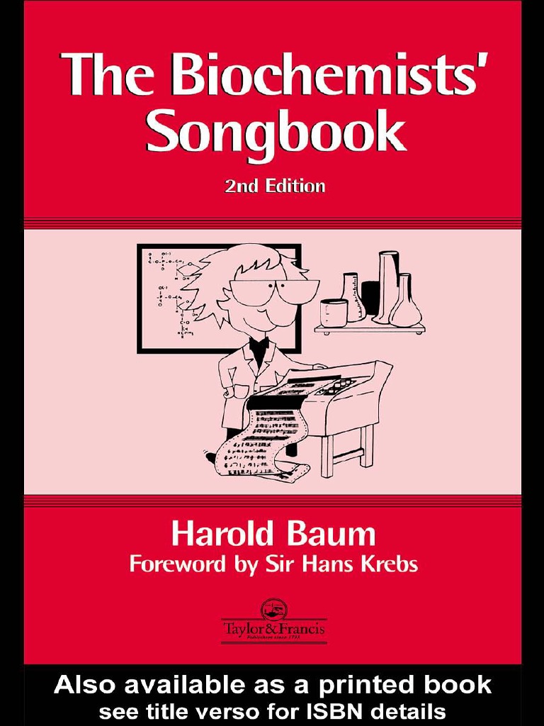 Harold Baum The Biochemists Songbook CRC 2004 | PDF | Diet & Nutrition ...