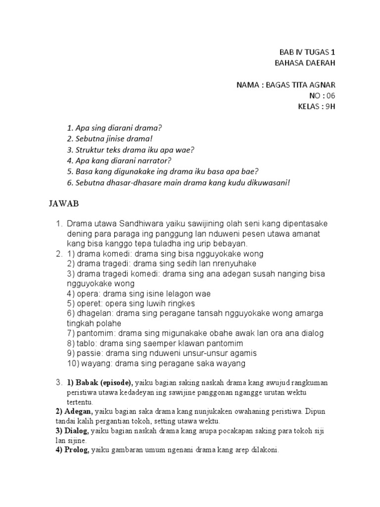 Bab Iv Tugas 1 | PDF