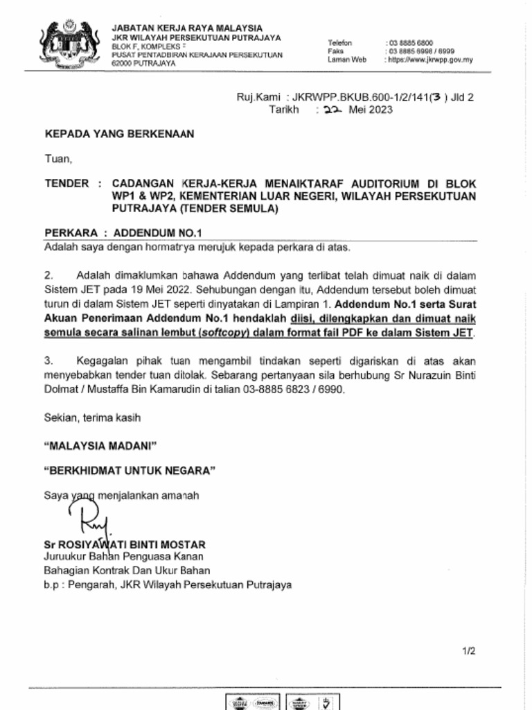 303 - 8987 - 3331 - Addendum NO. 1 | PDF