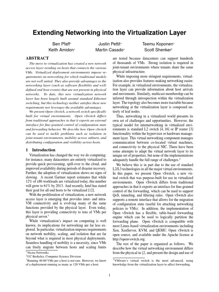 Open Vswitch 09 Pdf