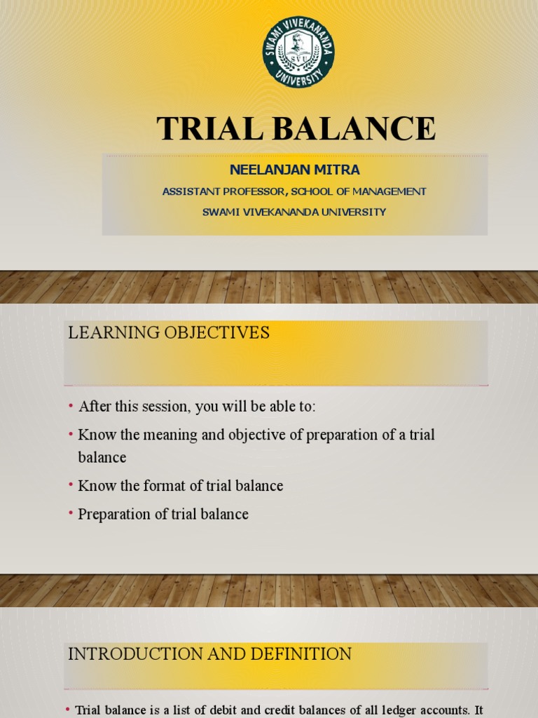 Understanding Trial Balance Essentials | PDF