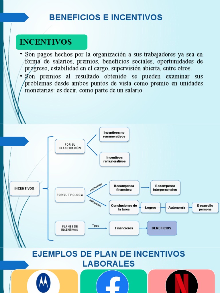 Beneficios e Incentivos | PDF