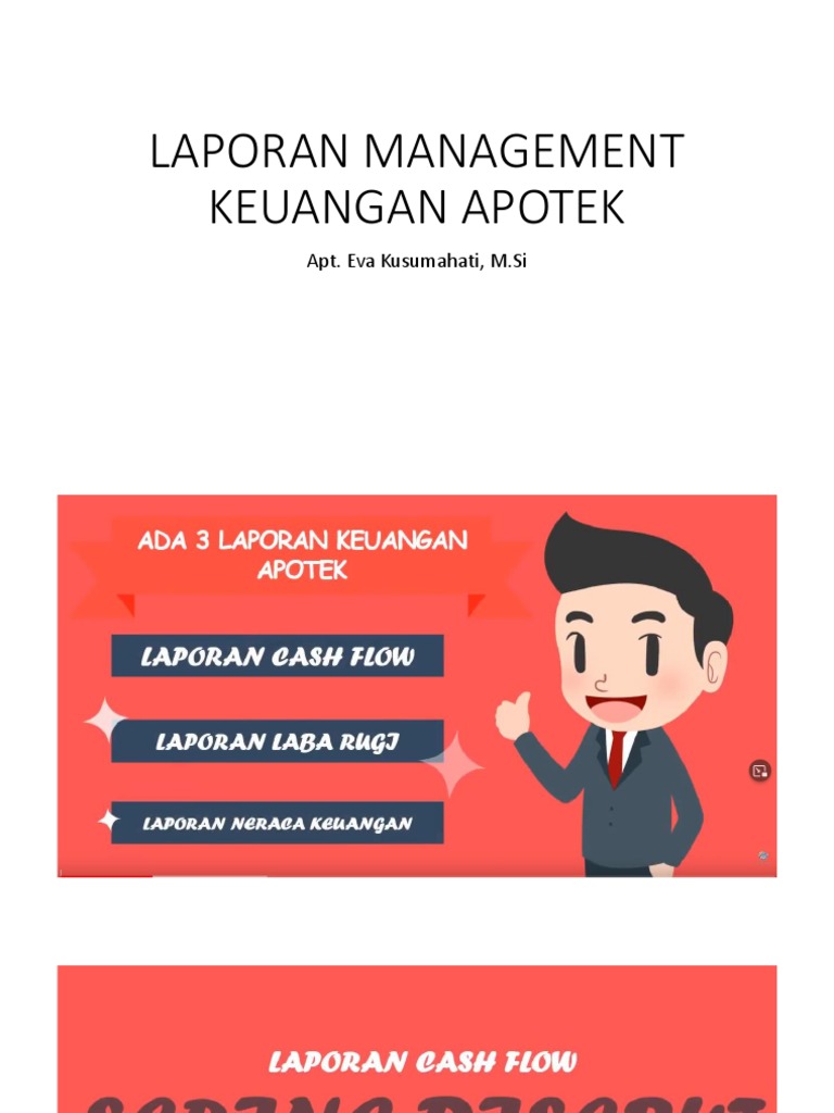 Laporan Management Keuangan Apotek | PDF