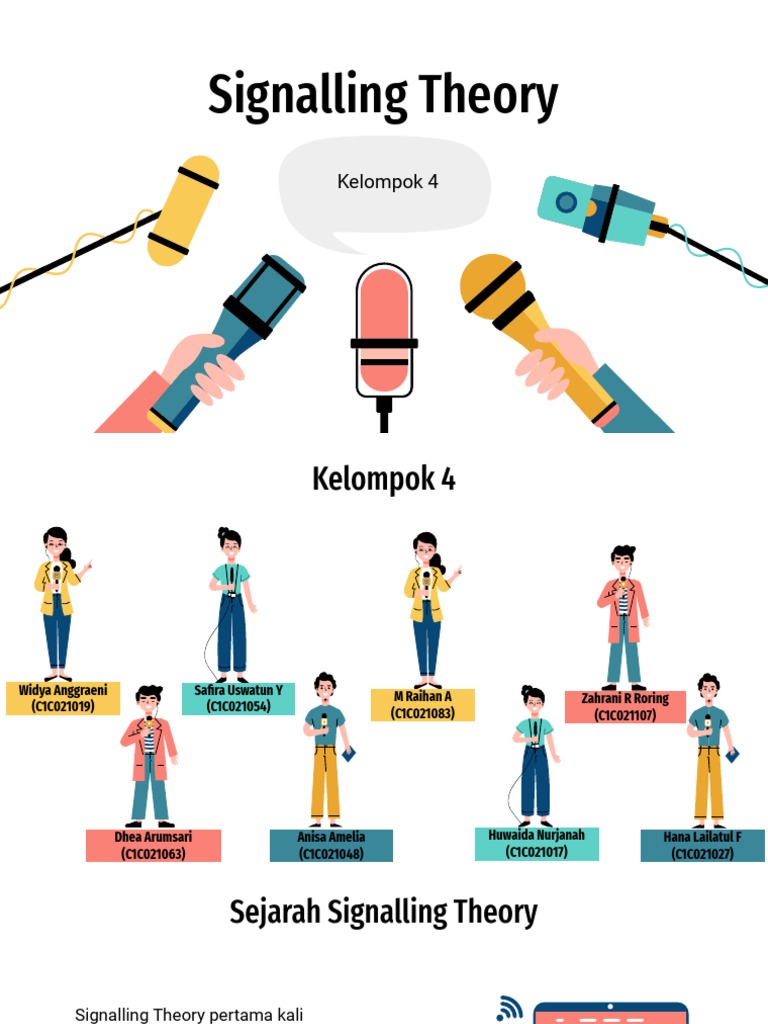 PPT Kel 4 (Signalling Theory) | PDF