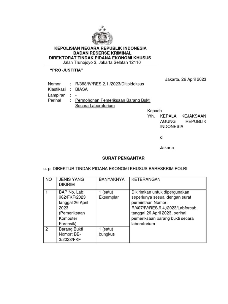 PENGANTARAN Barang Fix | PDF