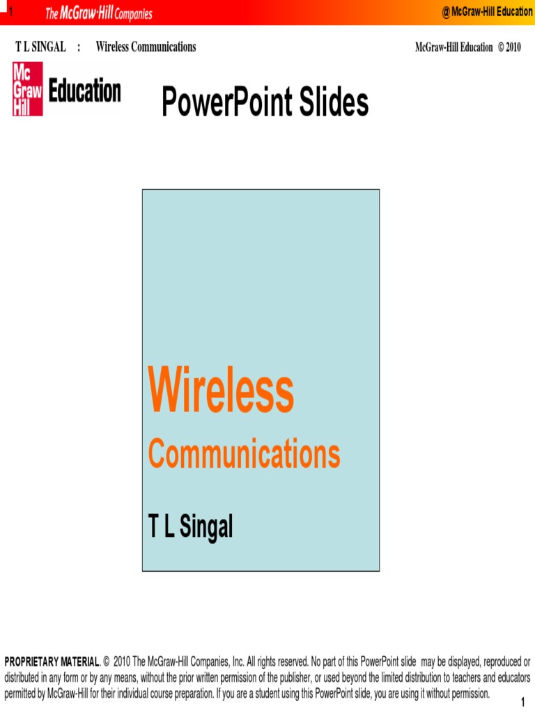 04-Wireless Communications TLSingal Chapter7 PowerPointSlides Rev0 ...