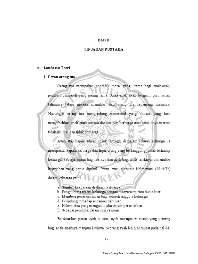 Isni Umayatus Safingah BAB II | PDF