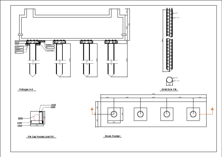 Pondasi Pit-Model | PDF