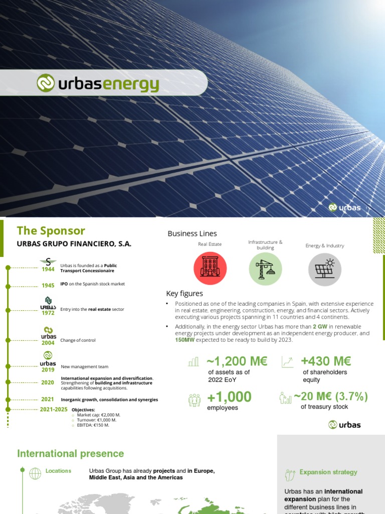 Urbas Grupo Financiero Overview | PDF | Biogas | Gasification