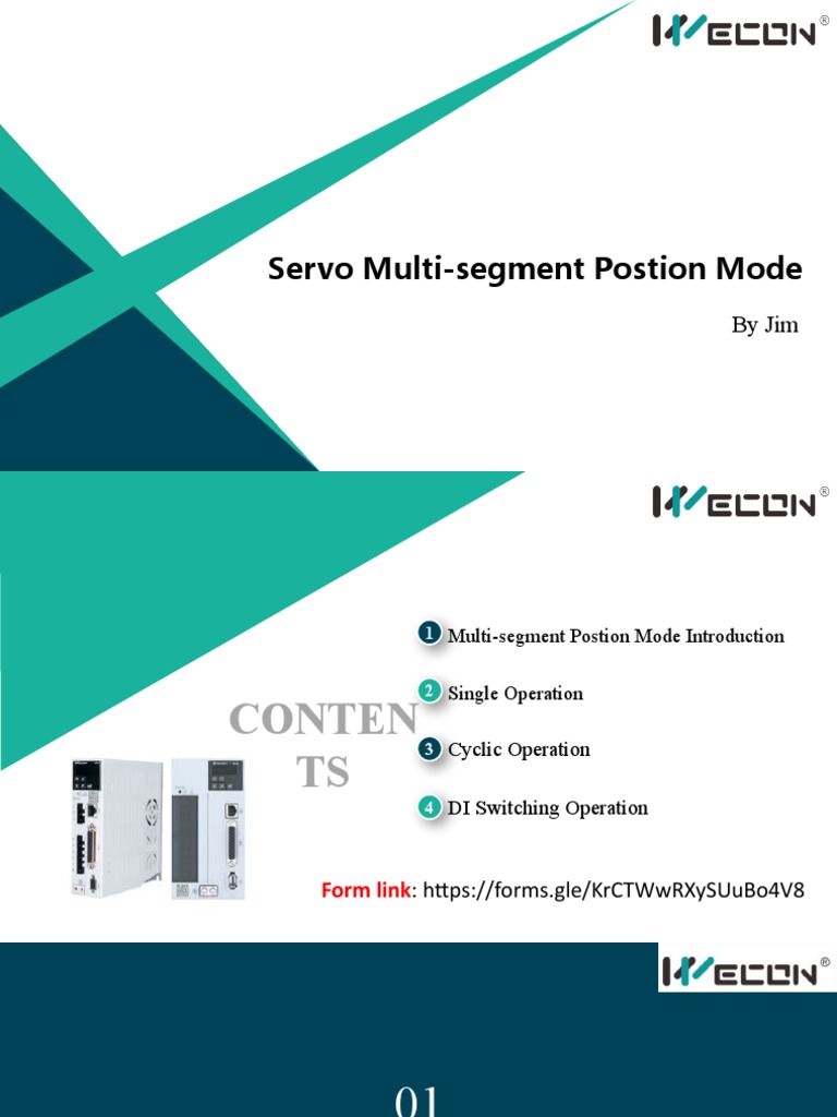 Servo Multi-Segment Postion Mode | PDF | Computer Architecture ...