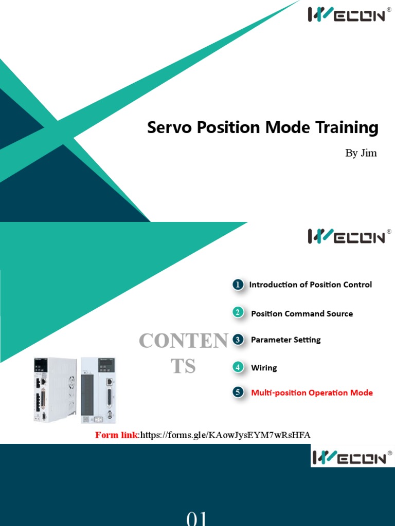 Servo Position Mode Training | PDF | Filter (Signal Processing ...