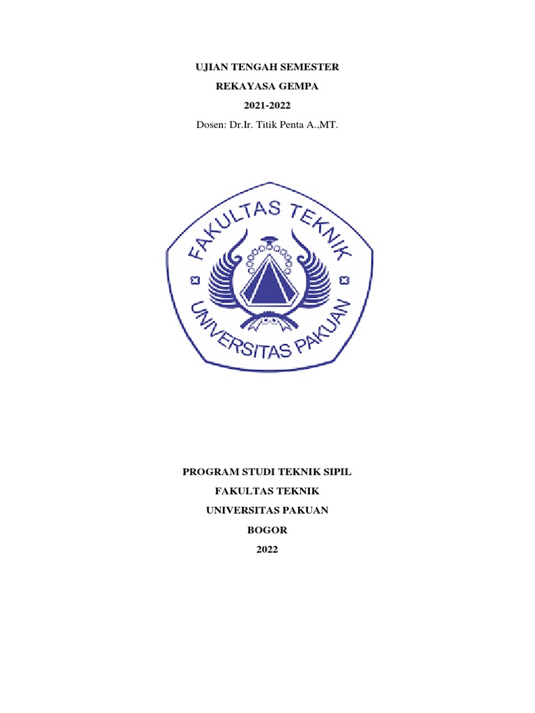 Word Uts Gempa | PDF