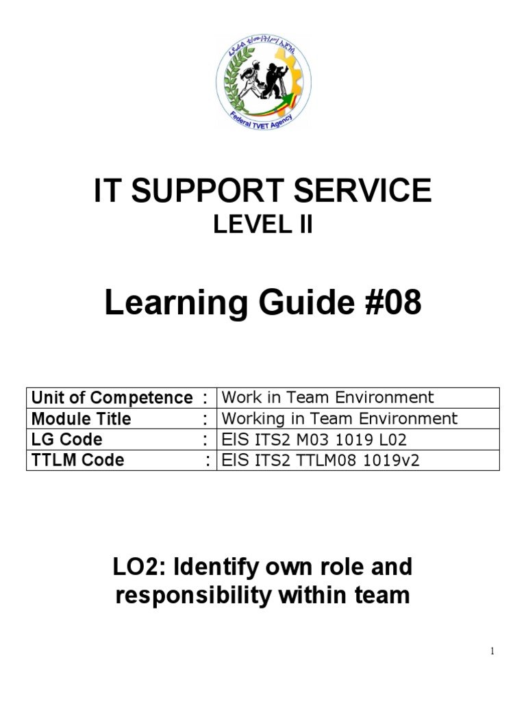 Identify Own Role and Responsibility Within Team | PDF | Psychology ...