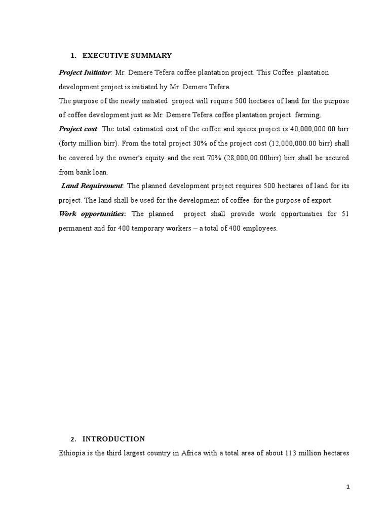 Final | PDF | Coffee | Economies