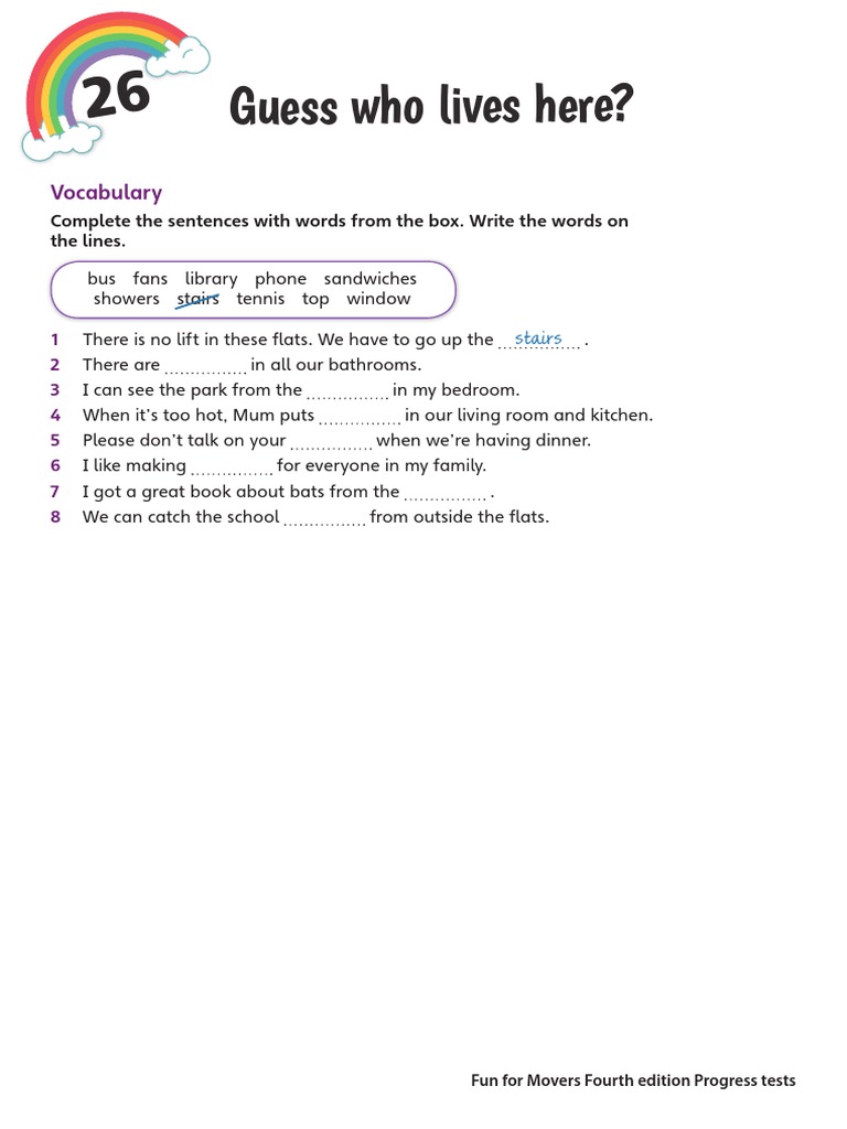 26 Guess Who Lives Here? | PDF