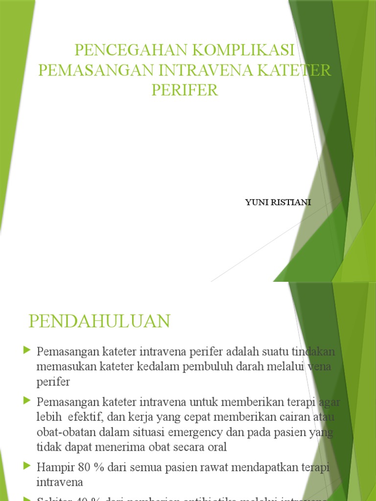 PPT Phlebitis | PDF