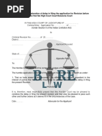Absent Petition Sample under 317 Cr.P.C. | PDF | Justice | Crime & Violence