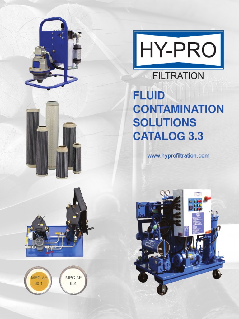 Hy-Pro Catalog 3.3 | PDF | Filtration | Flow Measurement