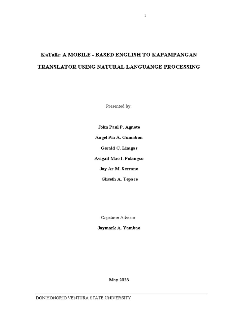 KATALK | PDF | Communication | System