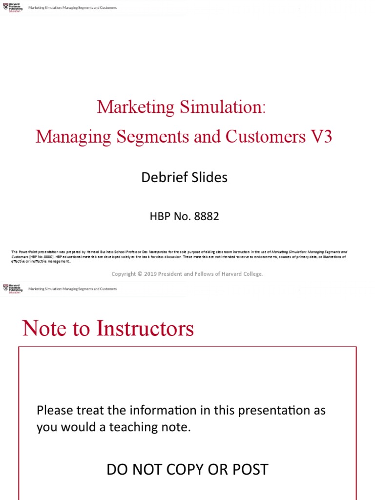 Debrief Slides | PDF | Customer Satisfaction | Sales