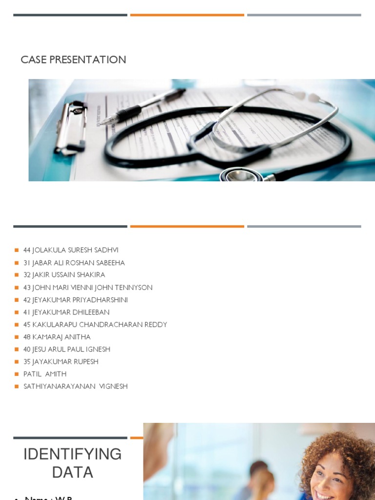Case Presentation Hospital Case Pdf
