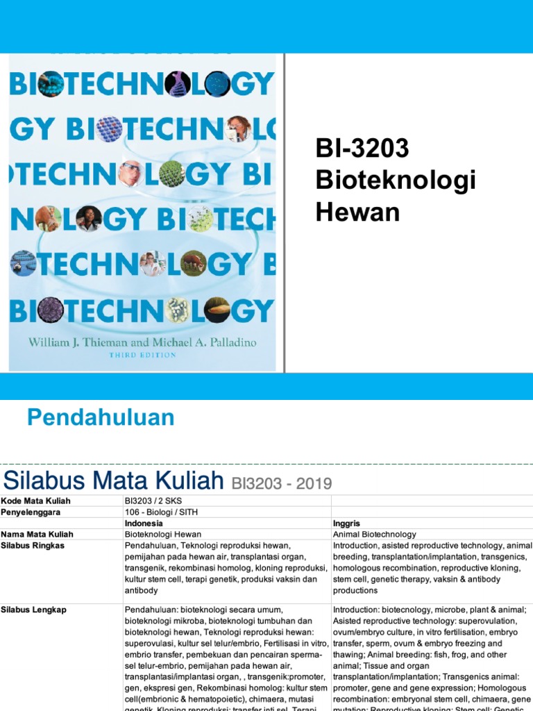 Introduction To Biotechnology - Chapter 1 | PDF | Biotechnology ...